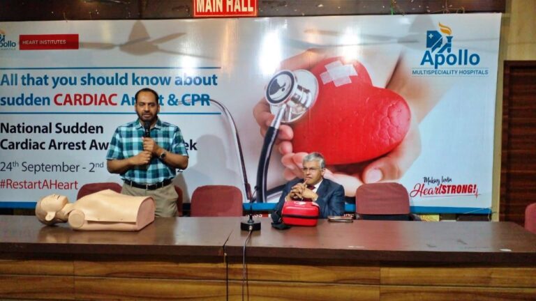 Apollo Kolkata creates awareness about Sudden Cardiac Arrests and how ...